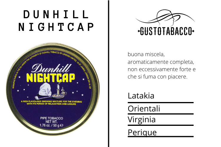 Dunhill Nightcap - Gusto Tabacco