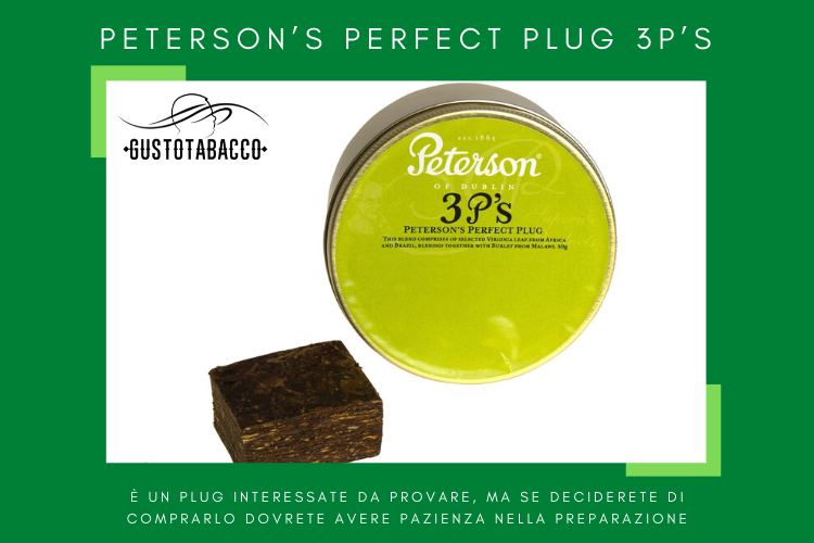 Peterson’s Perfect Plug 3P’s - Gusto Tabacco