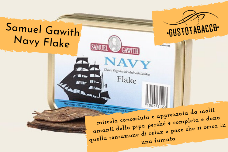 Samuel Gawith Navy Flake - Gusto Tabacco