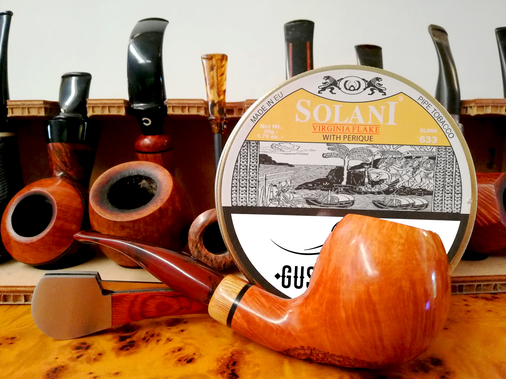 Solani Virginia Flake blend 633 - Gusto Tabacco