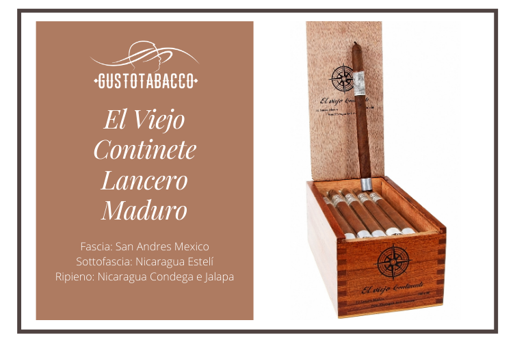 El Viejo Continente Lancero Maduro - Gusto Tabacco