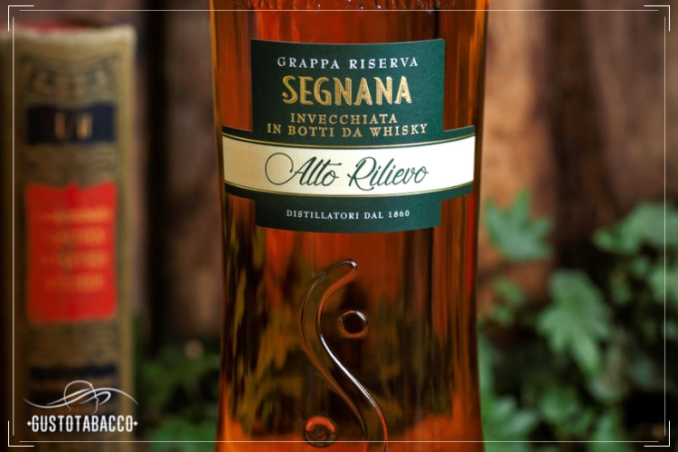 Grappa Segnana Riserva Alto Rilievo invecchiata in botti da Whisky ...