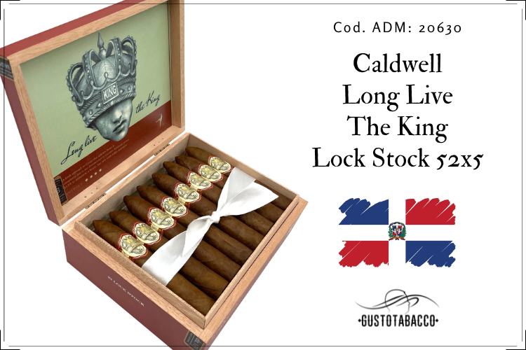 Caldwell Long Live The King Lock Stock Belicoso - Gusto Tabacco